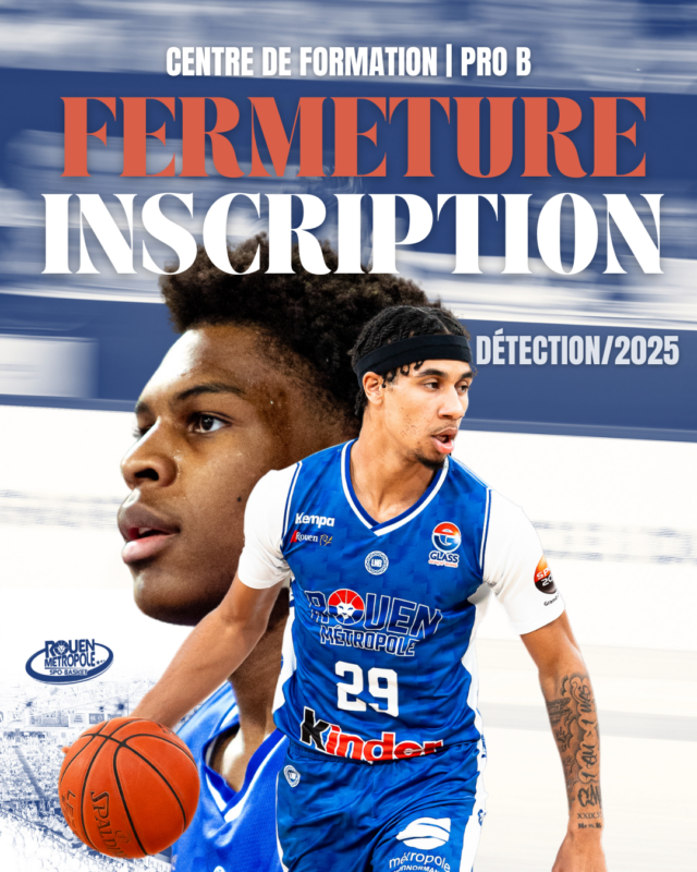 Détection 2025 du RMB ! – Rouen Métropole Basket